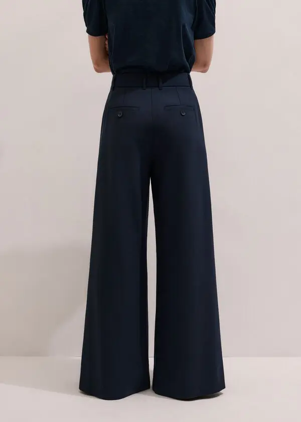 ME+EM Very Wide-leg Tailored Trousers