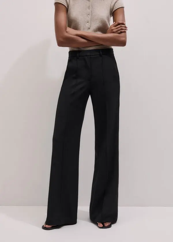 ME+EM Tailored Flare Trousers