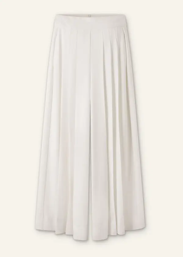 ME+EM Satin Back Crepe Wide Leg Trouser