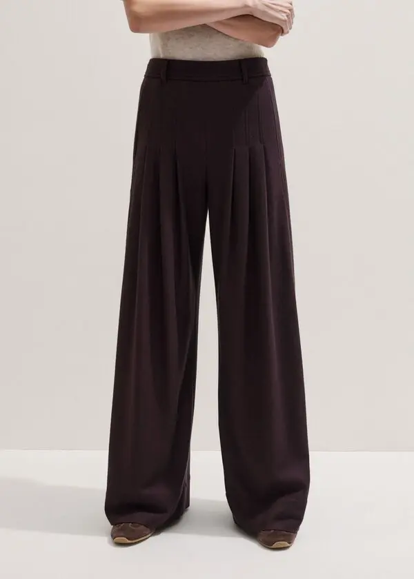 ME+EM Pleat Wide Pant