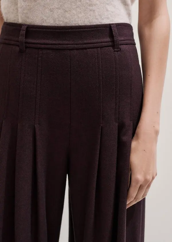 ME+EM Pleat Wide Pant