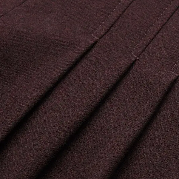 ME+EM Pleated Wool Wide-leg Trousers