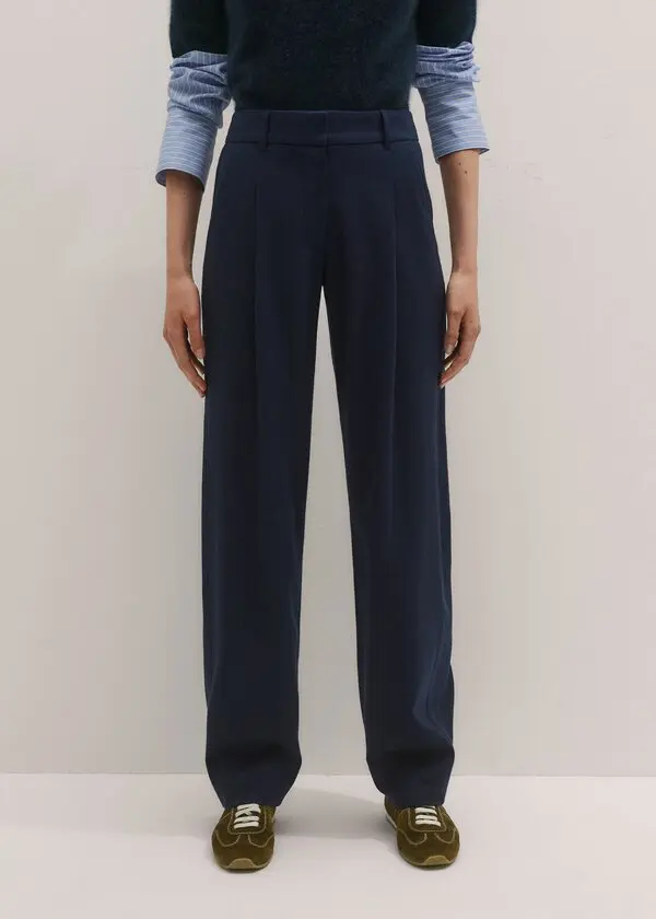 ME+EM Pleat Front Pant