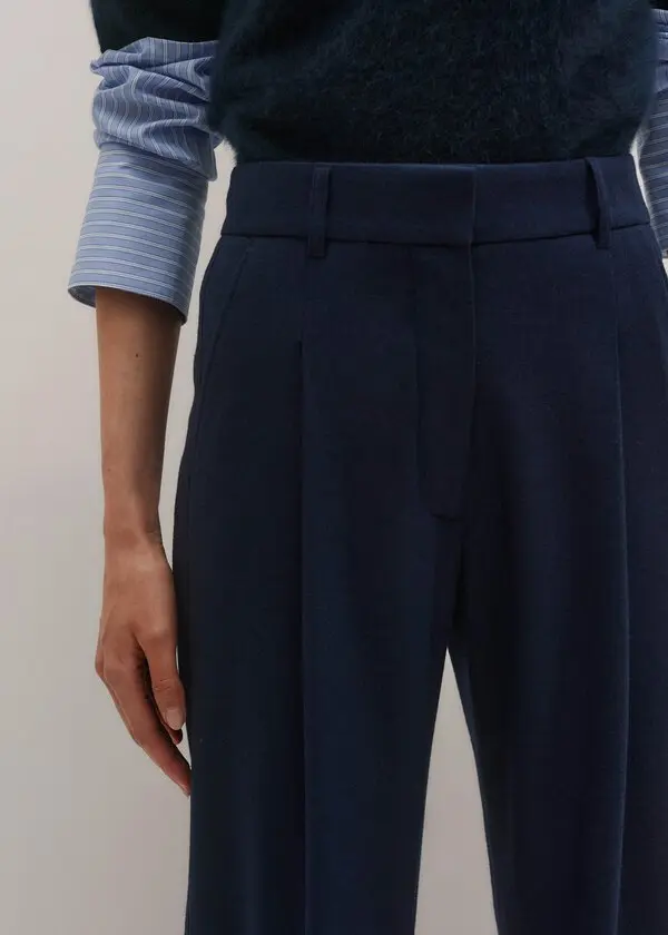 ME+EM Pleat Front Pant