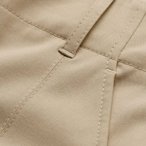 ME+EM High Waist Wide-leg Trousers - Light Stone