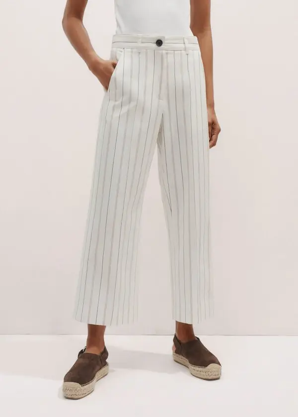ME+EM Straight-leg Crop Trouser