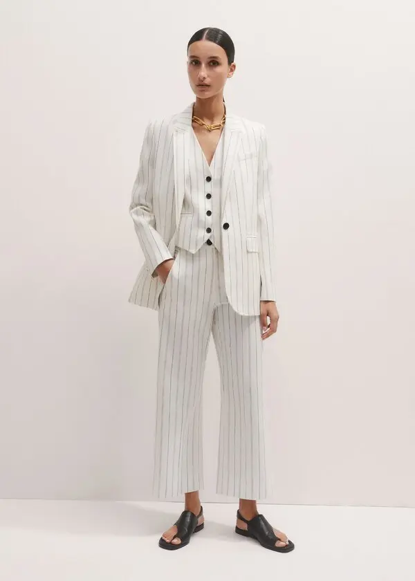 ME+EM Straight-leg Crop Trouser