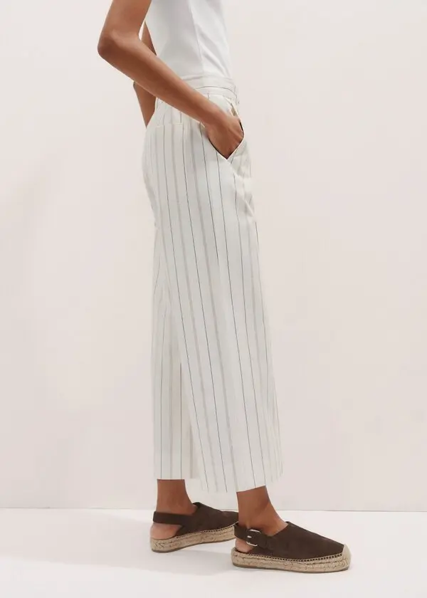 ME+EM Straight-leg Crop Trouser