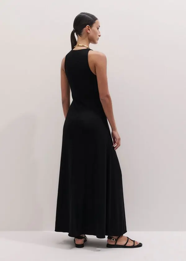 ME+EM Sleeveless Fit And Flare Maxi Dress