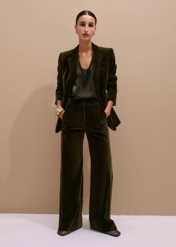 ME+EM Velvet Pant