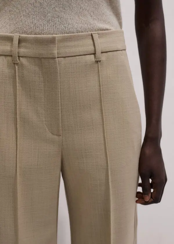 ME+EM Tailored Flare Leg Elongator Trousers