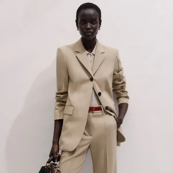 ME+EM Tailored Flare Leg Elongator Trousers