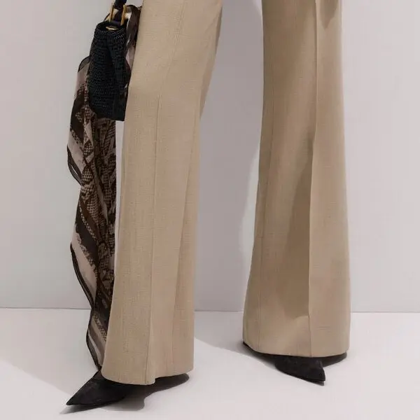 ME+EM Tailored Flare Leg Elongator Trousers