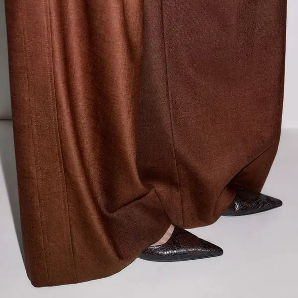 ME+EM Pleated Wide-leg Trousers