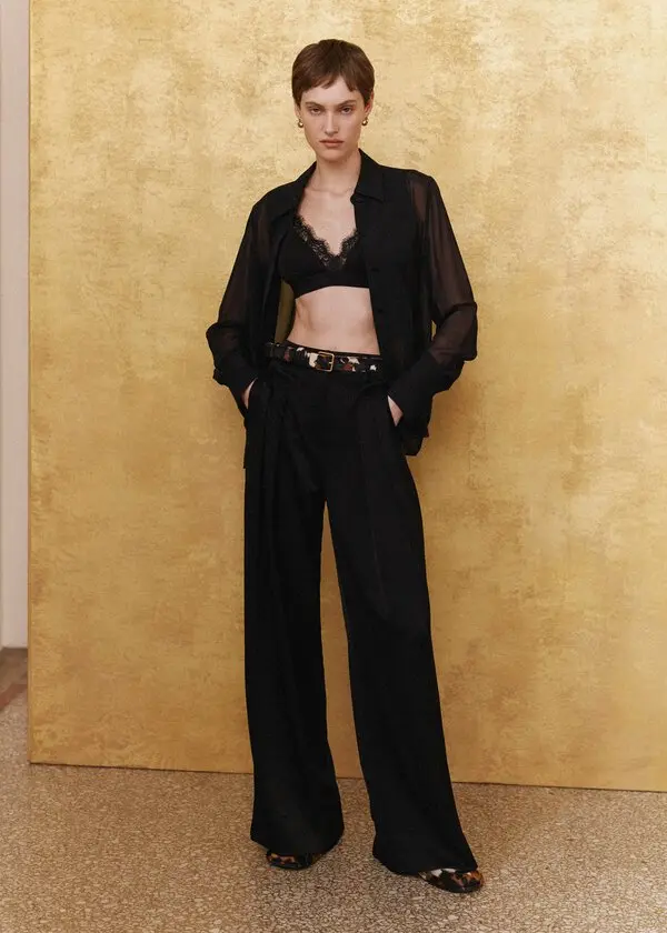 ME+EM Double Pleat Pant