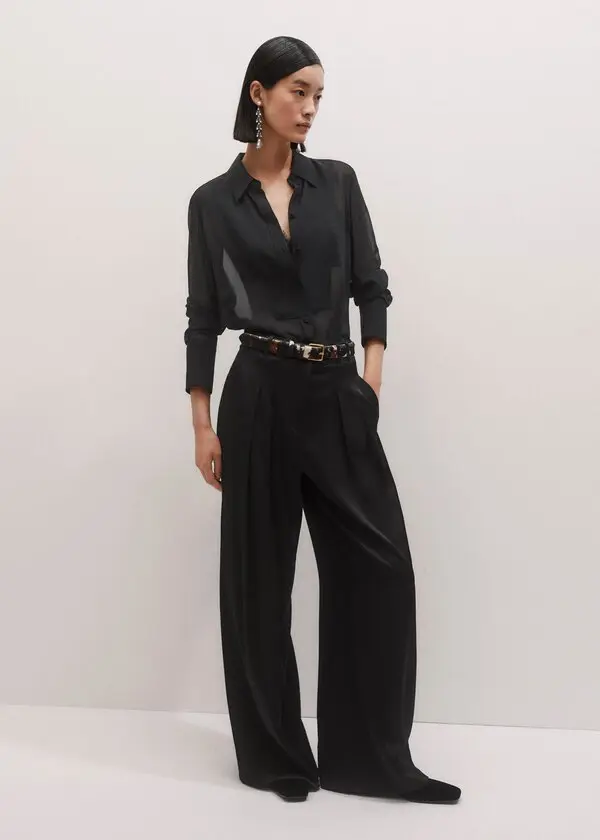ME+EM Double Pleat Pant
