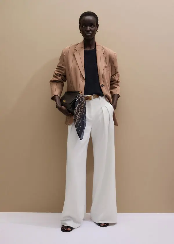 ME+EM Double Pleat Wide-leg Trouser