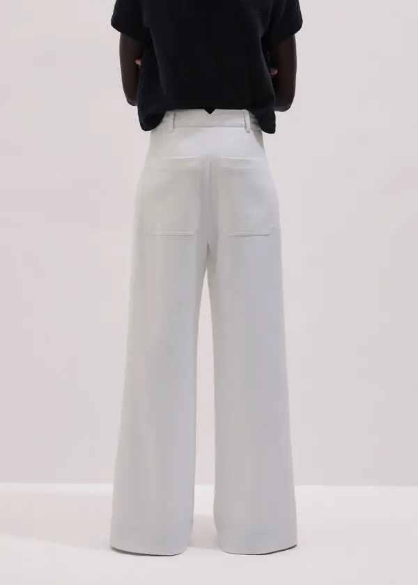 ME+EM Double Pleat Wide-leg Trouser