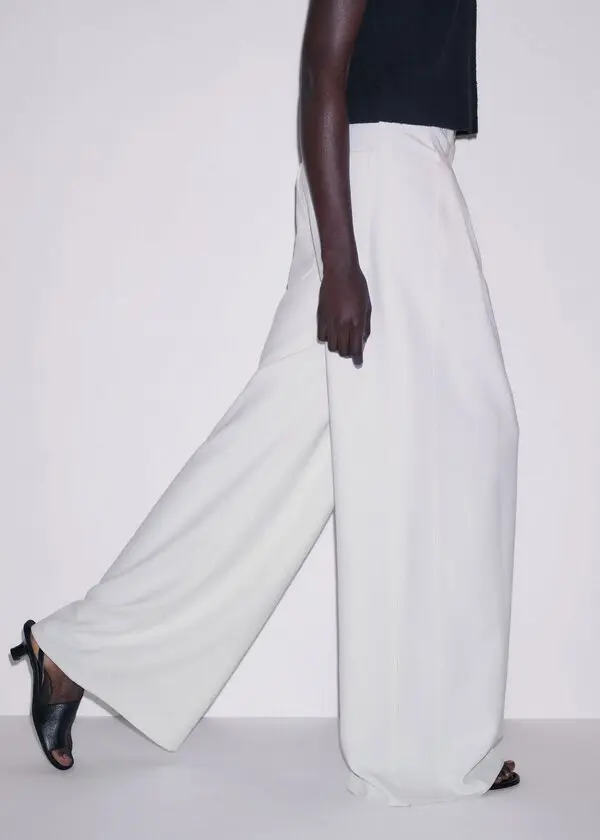 ME+EM Double Pleat Wide-leg Trouser