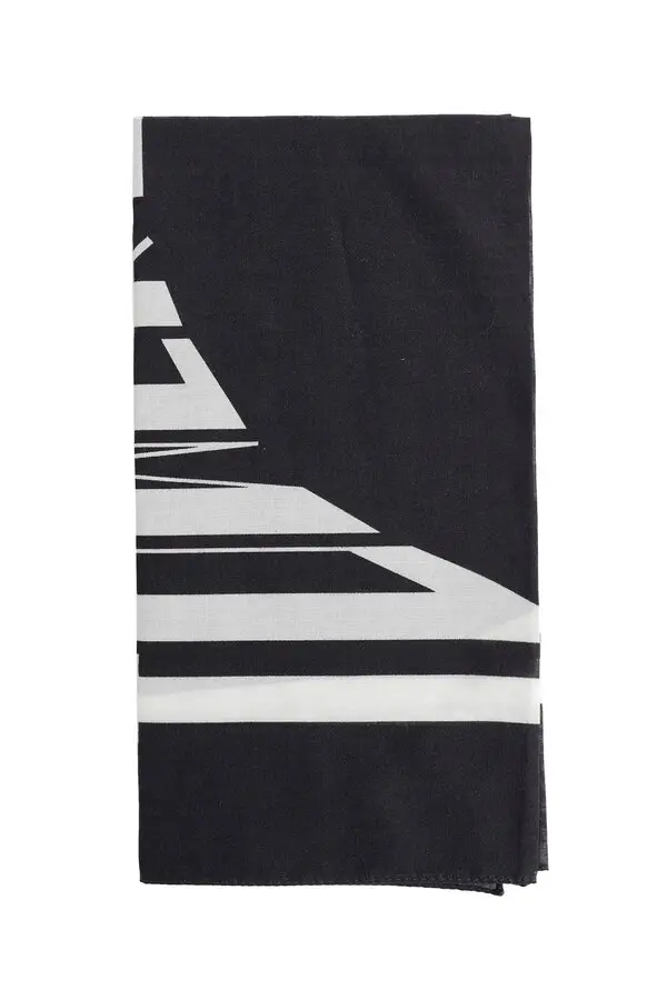 Rick Owens Tower Tower Of Love Bandana - Black