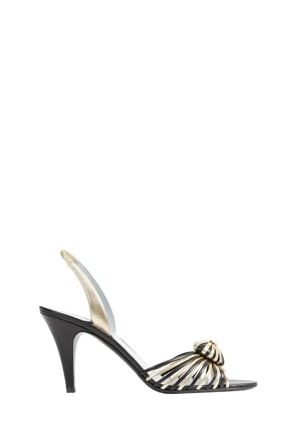 Valentino Garavani Coeur Royal Sandal - Gold