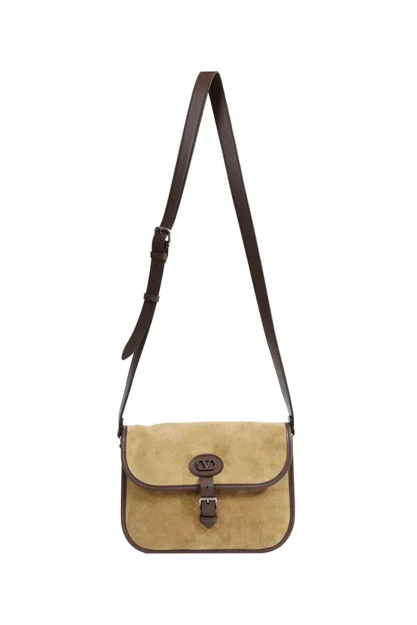Valentino Garavani Antibes Suede Shoulder Bag