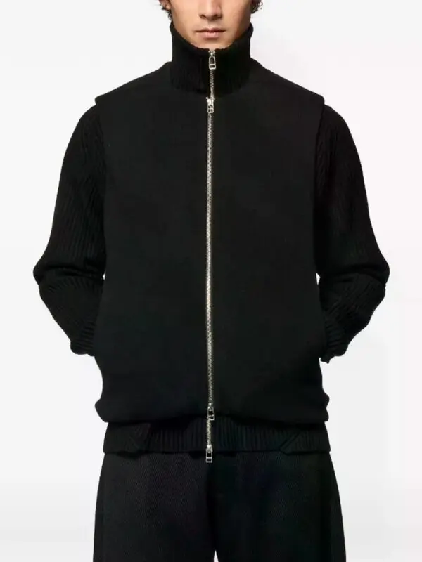 OMAR AFRIDI Umar Wool Gilet