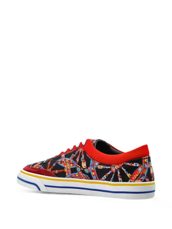 Dolce & Gabbana Carretto-print Sneakers