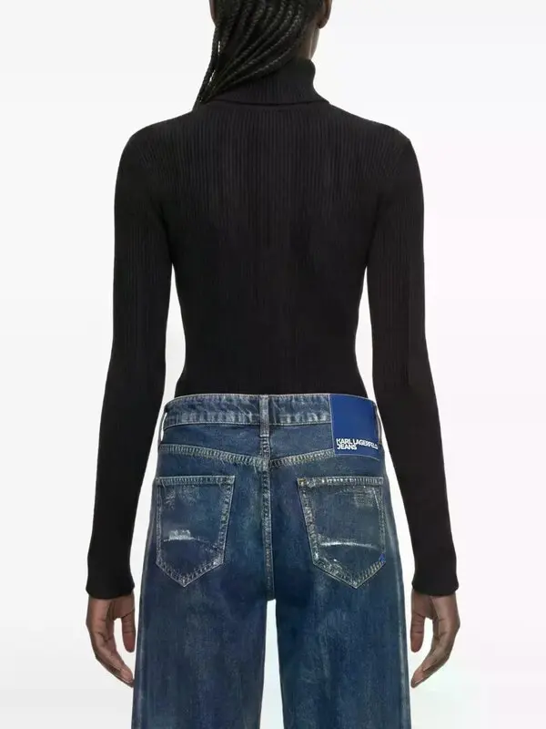 Karl Lagerfeld Lightweight Roll-neck Sweater