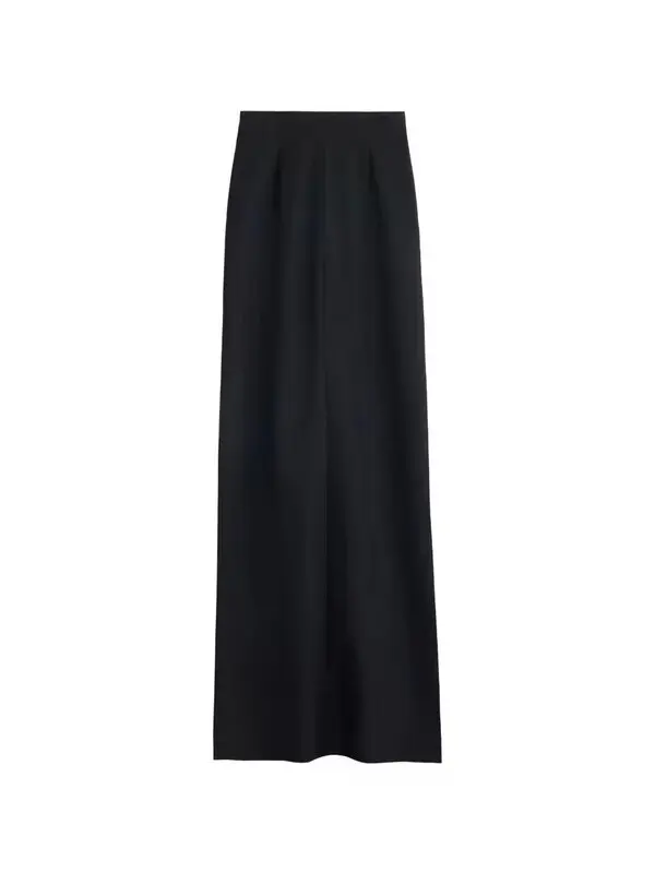 MAISON MARGIELA Wool Maxi Skirt - Black