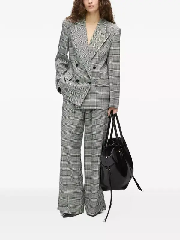 Karl Lagerfeld Structured Checked Blazer