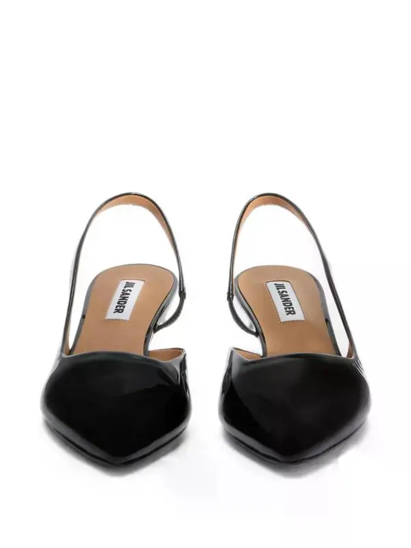 JIL SANDER Pointed-toe Slingback Pumps