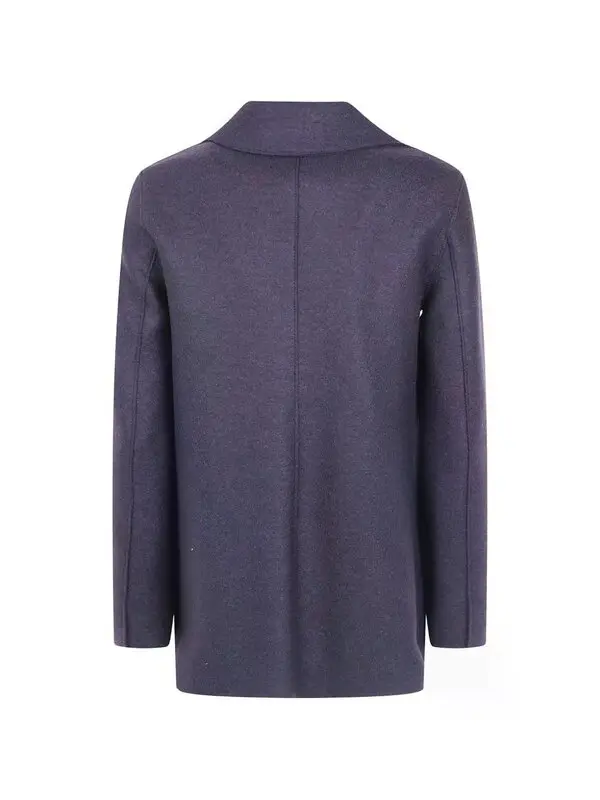 Harris Wharf London Double-breasted Coat - Red