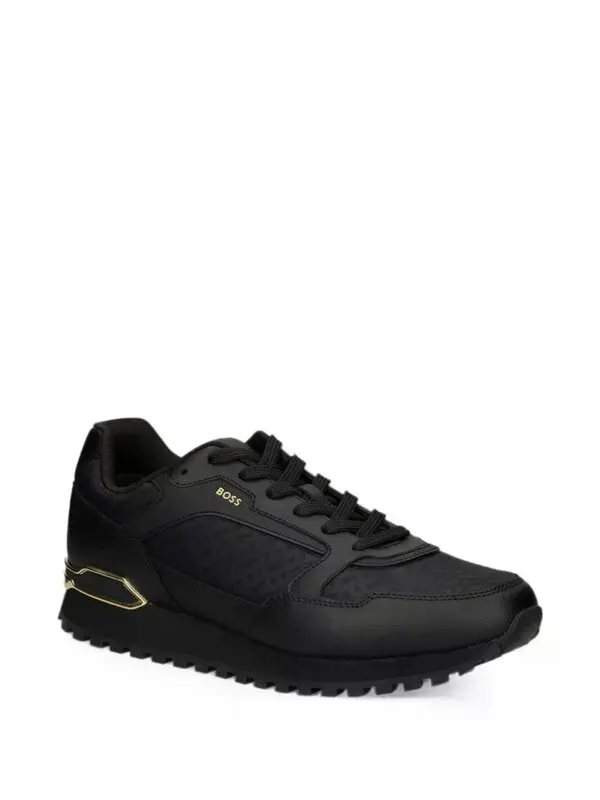 BOSS Logo-print Panelled Sneakers