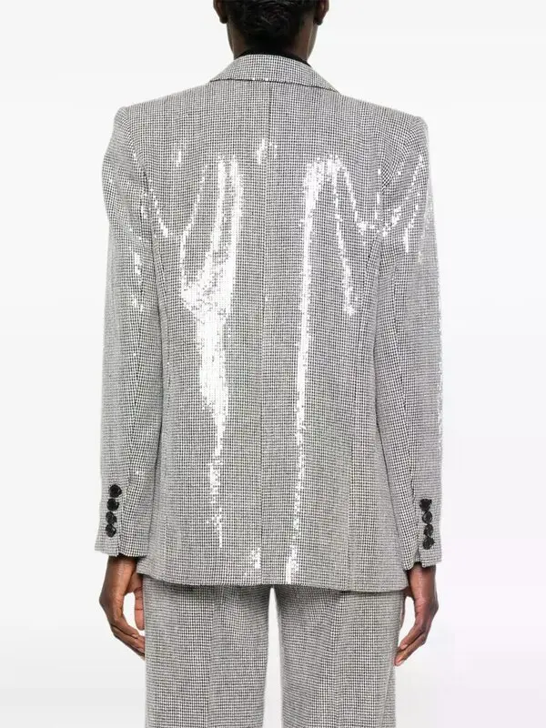 ERMANNO FIRENZE Ermanno Scervino Firenze Sequin Blazer - Grey