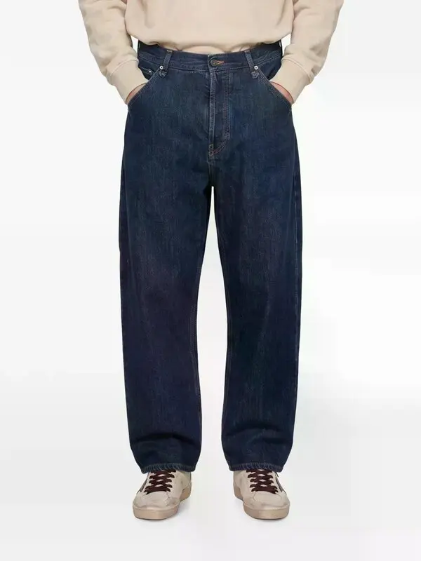 DARKPARK Rivet-detail Straight-leg Jeans