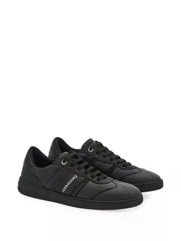 FERRAGAMO Logo-print Panelled Sneakers