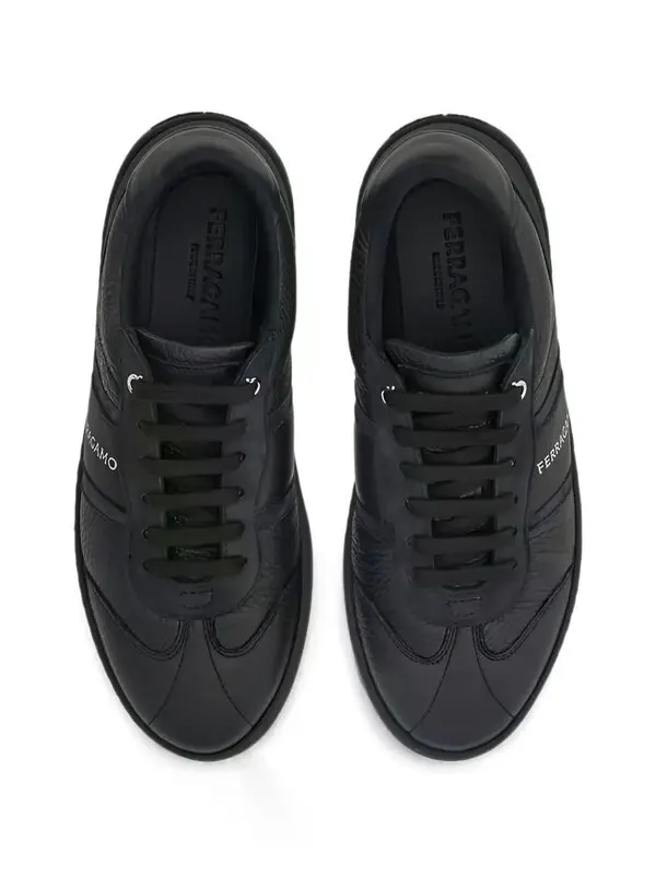 FERRAGAMO Logo-print Panelled Sneakers