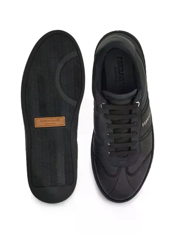FERRAGAMO Logo-print Panelled Sneakers