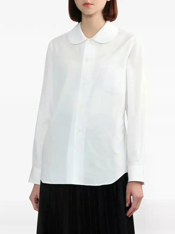 Comme Des Garçons Peter Pan-collar Shirt