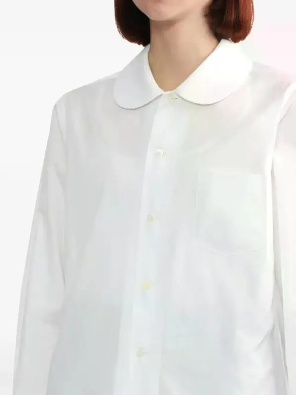 Comme Des Garçons Peter Pan-collar Shirt
