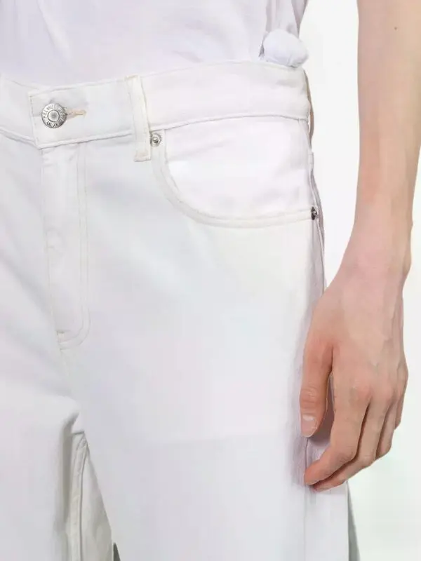 Helmut Lang Distressed Bootcut Jeans