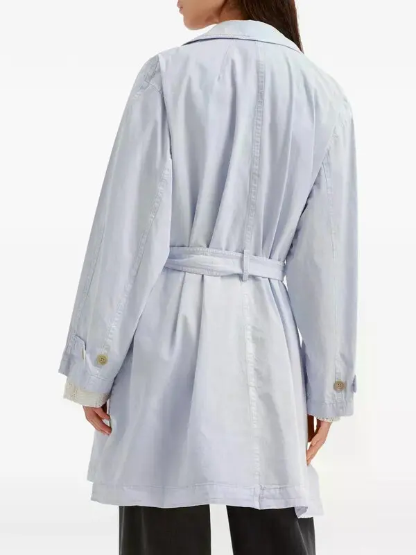 LOW CLASSIC Double-breasted Belted Coat