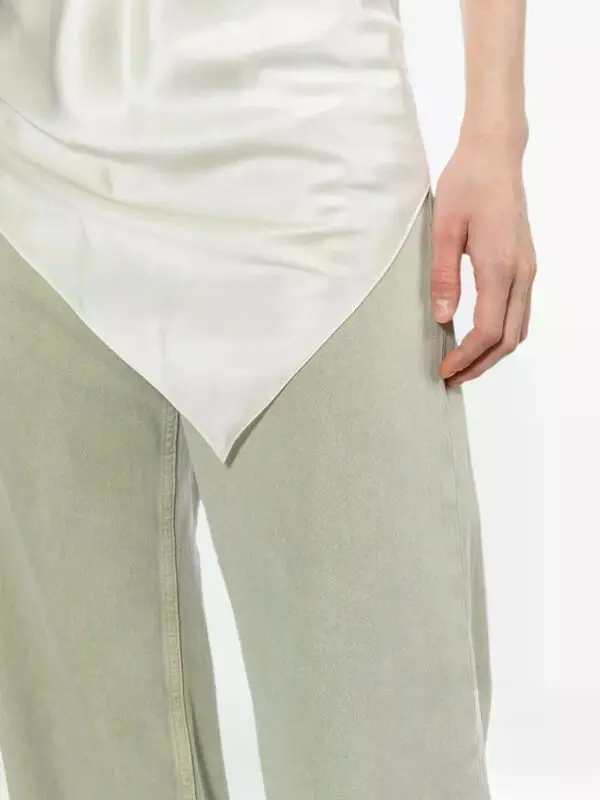Helmut Lang Classic Five Pockets Wide-leg Jeans