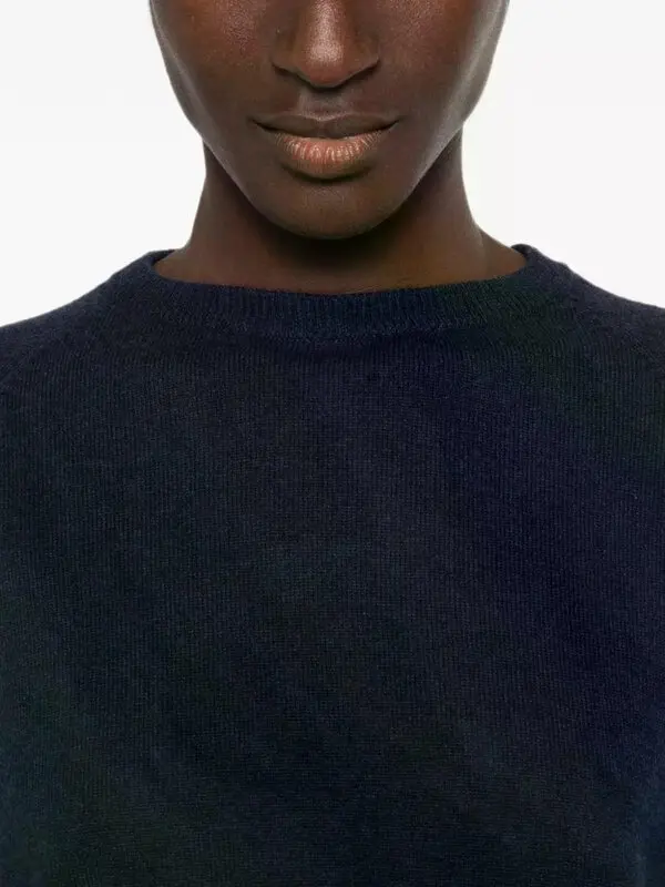 ANNE CLAIRE Raglan-sleeve Wool Sweater
