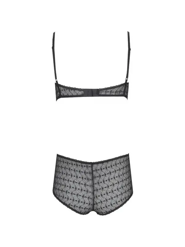 LAURA URBINATI Lace Culotte Briefs