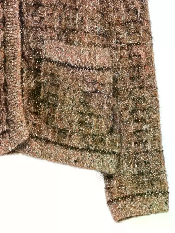 Bruno Manetti Bouclé Knit Cardigan