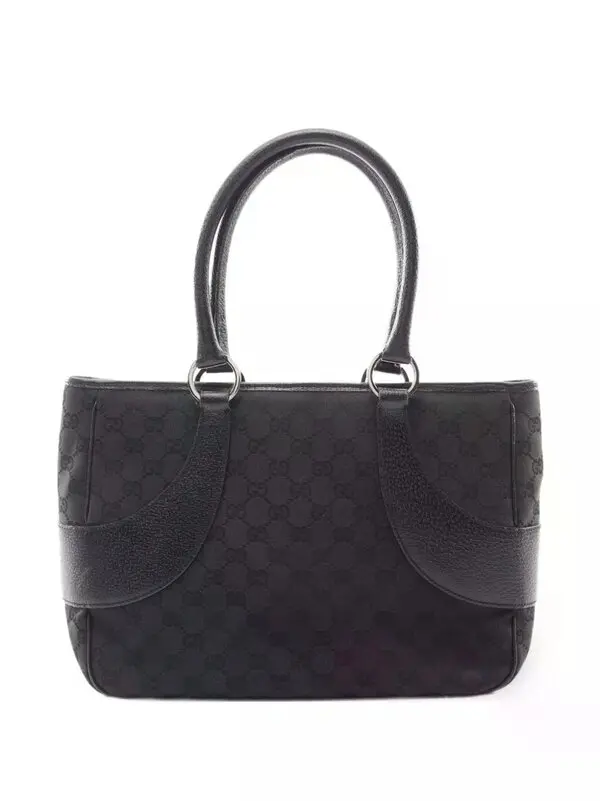 Gucci 2000s Gg Canvas Tote Bag