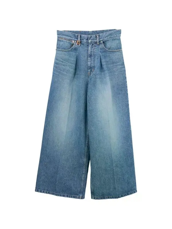 Toga Wide-leg Pleated Jeans