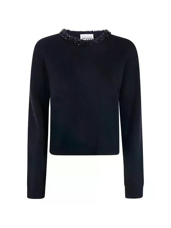 SEMICOUTURE Denny Bead-embellished Sweater